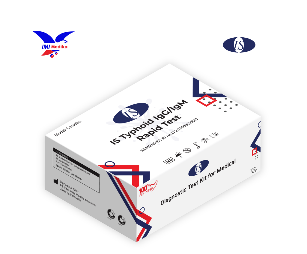 IS Typhoid IgG/IgM Rapid Test - PT Interskala Medika Indonesia