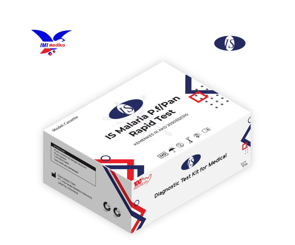 IS Malaria P.f/Pan Rapid Test - PT Interskala Medika Indonesia